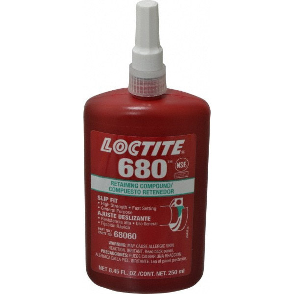 Loctite 680 Retaining Compound 250 Ml Bottle Green | Aircraft Spruce ...